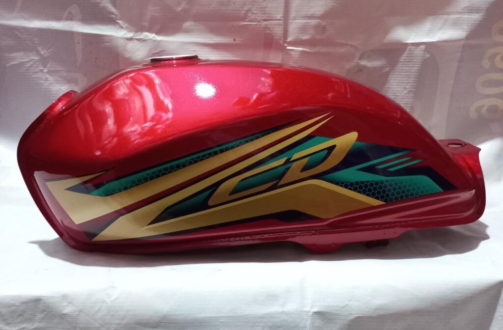 FUEL TANK/TANKY 70 DREAM 2021 RED (GENUINE) - MOTOPARTS PAKISTAN