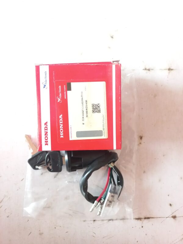 Switch Assy Combination CG 125 , Ignition Main Switch (Genuine ...